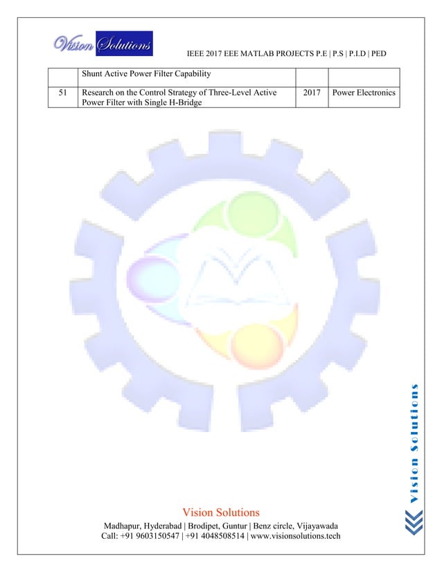 IEEE 2017 EEE matlab projects | PDF | Internet of Things | Internet