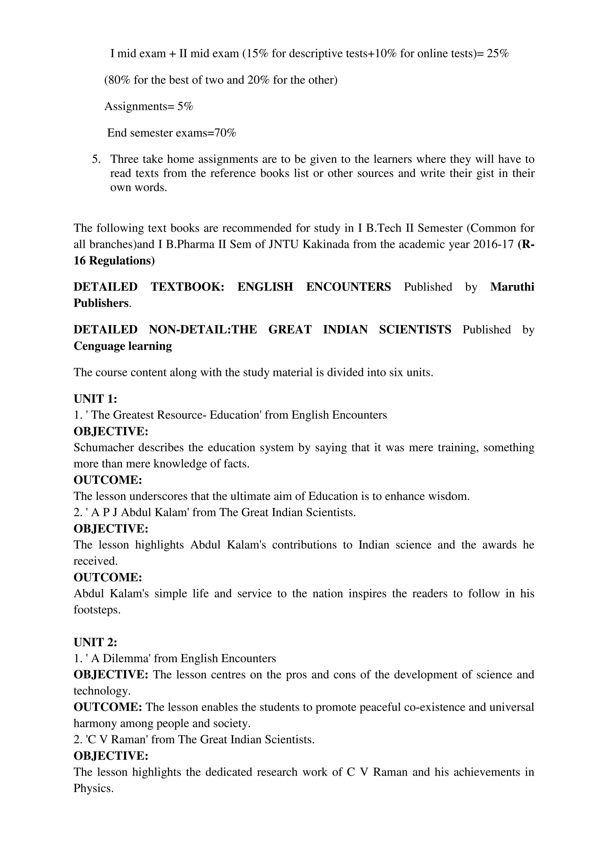 Eee r16 syllabus | PDF