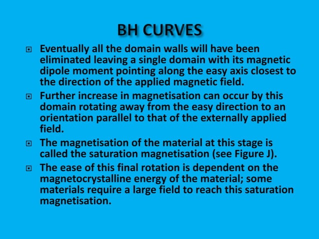 BH Curve | PPTX | Physics | Science