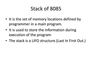 Microprocessor and Microcontroller lec3 | PPT