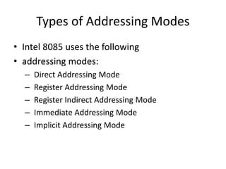 Microprocessor and Microcontroller lec3 | PPT