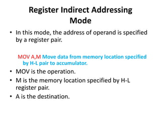 Microprocessor and Microcontroller lec3 | PPT