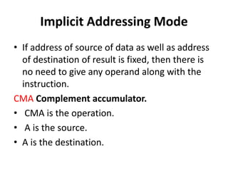 Microprocessor and Microcontroller lec3 | PPT