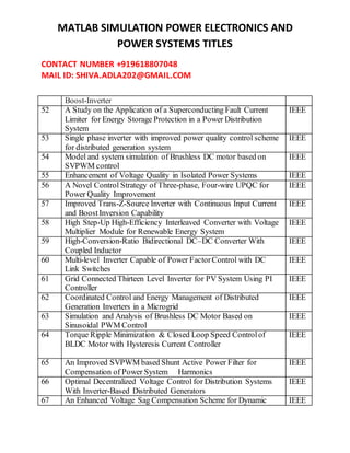 Eee titles 1 | DOCX | Radio Control | Hobbies & Interests