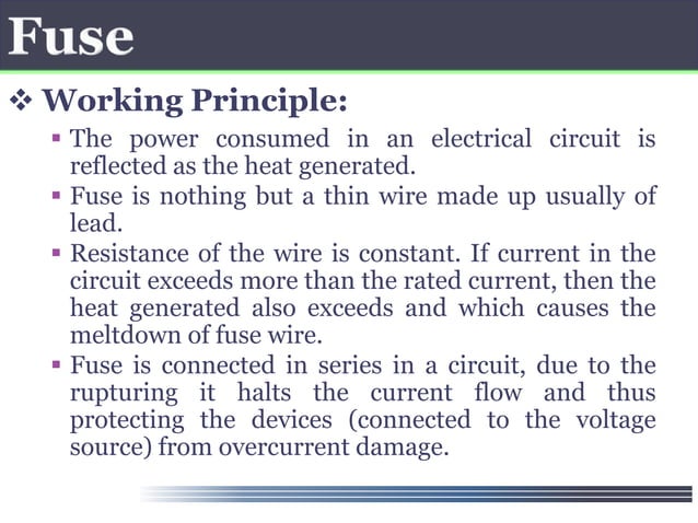 Eee(types of fuse) | PPT