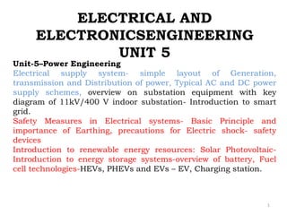 EEE Unit , electronic and electrical engineering | PPT