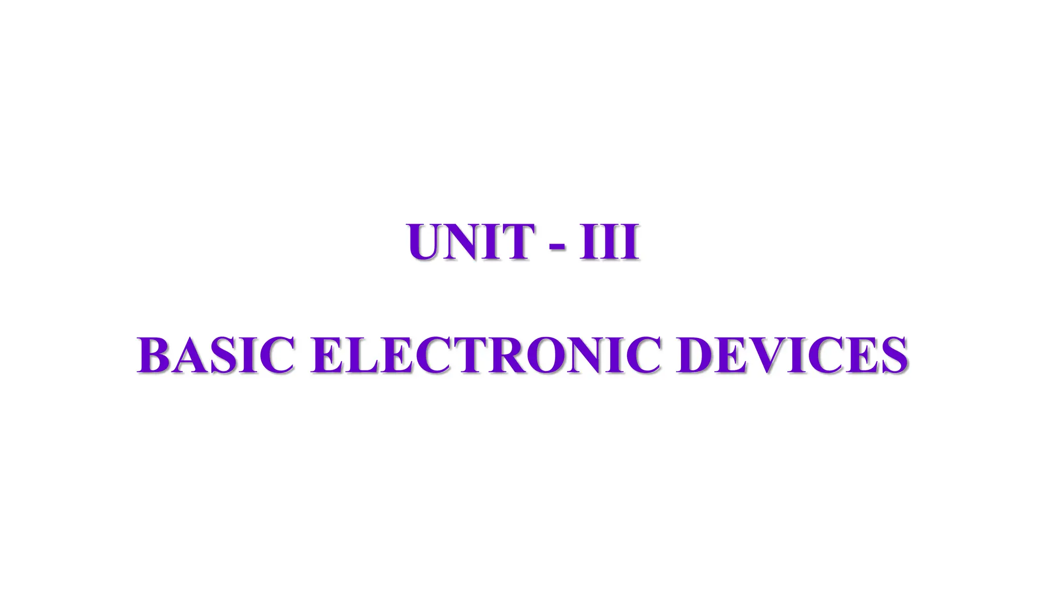 EEE Unit III first year. .pptx