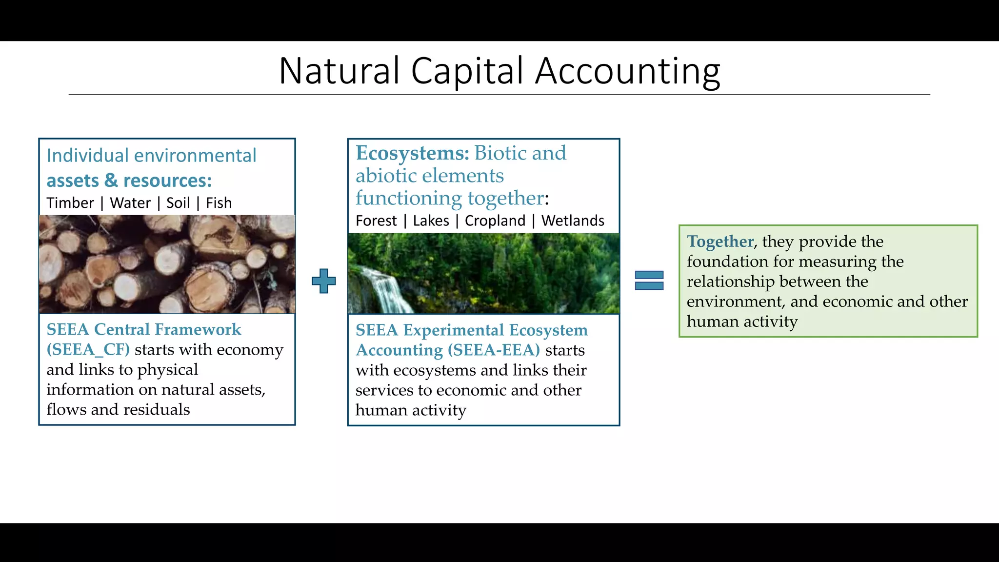 Role of SEEA Framework for Valuation of Natural Resources | PPTX