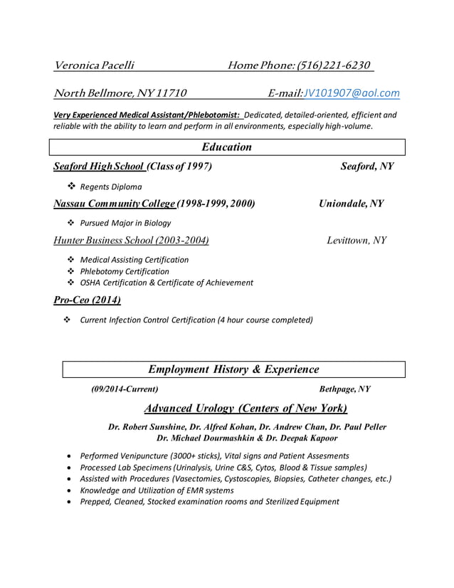Current Resume | PDF