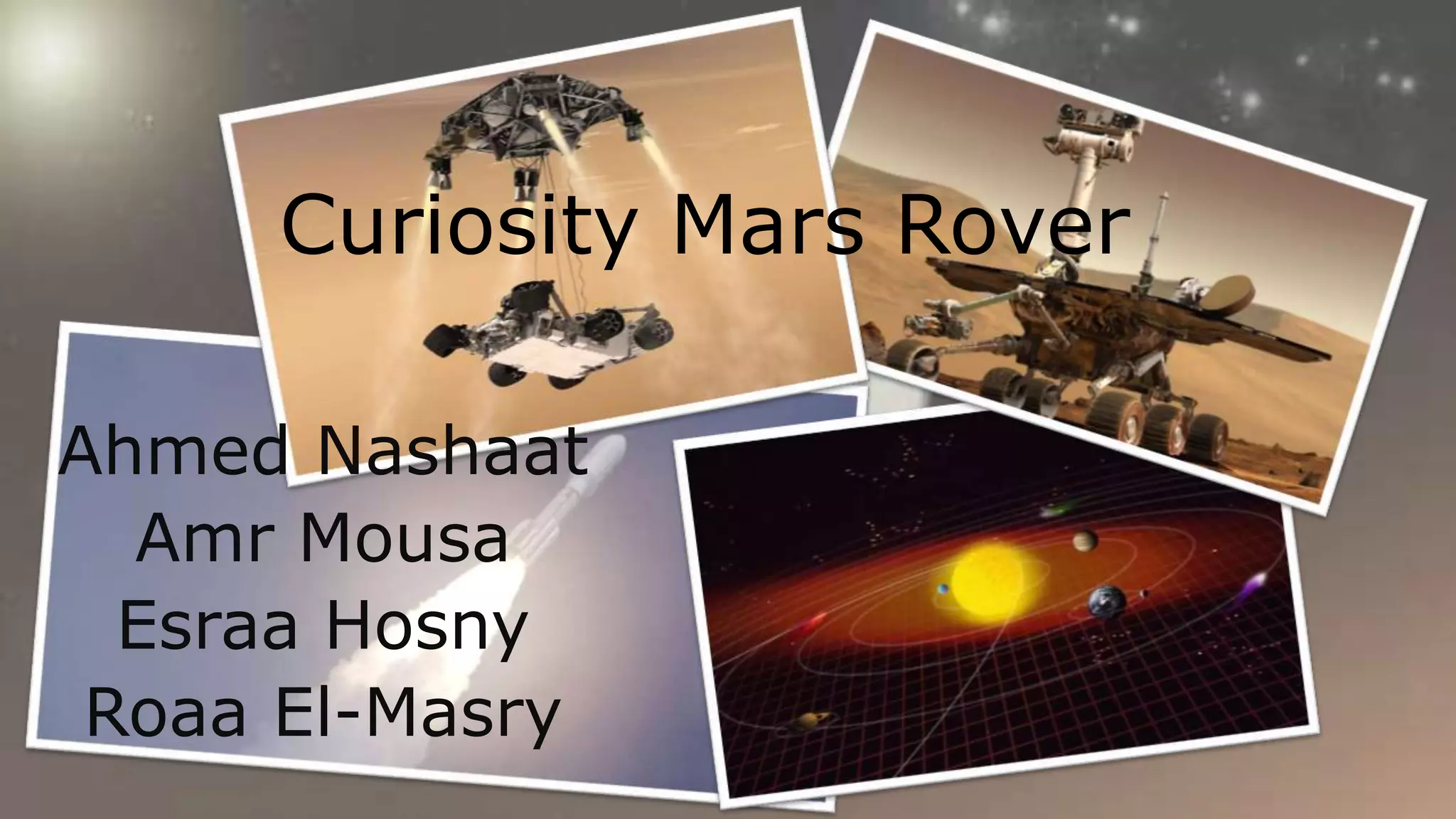 Curiosity - mars rover | PPT