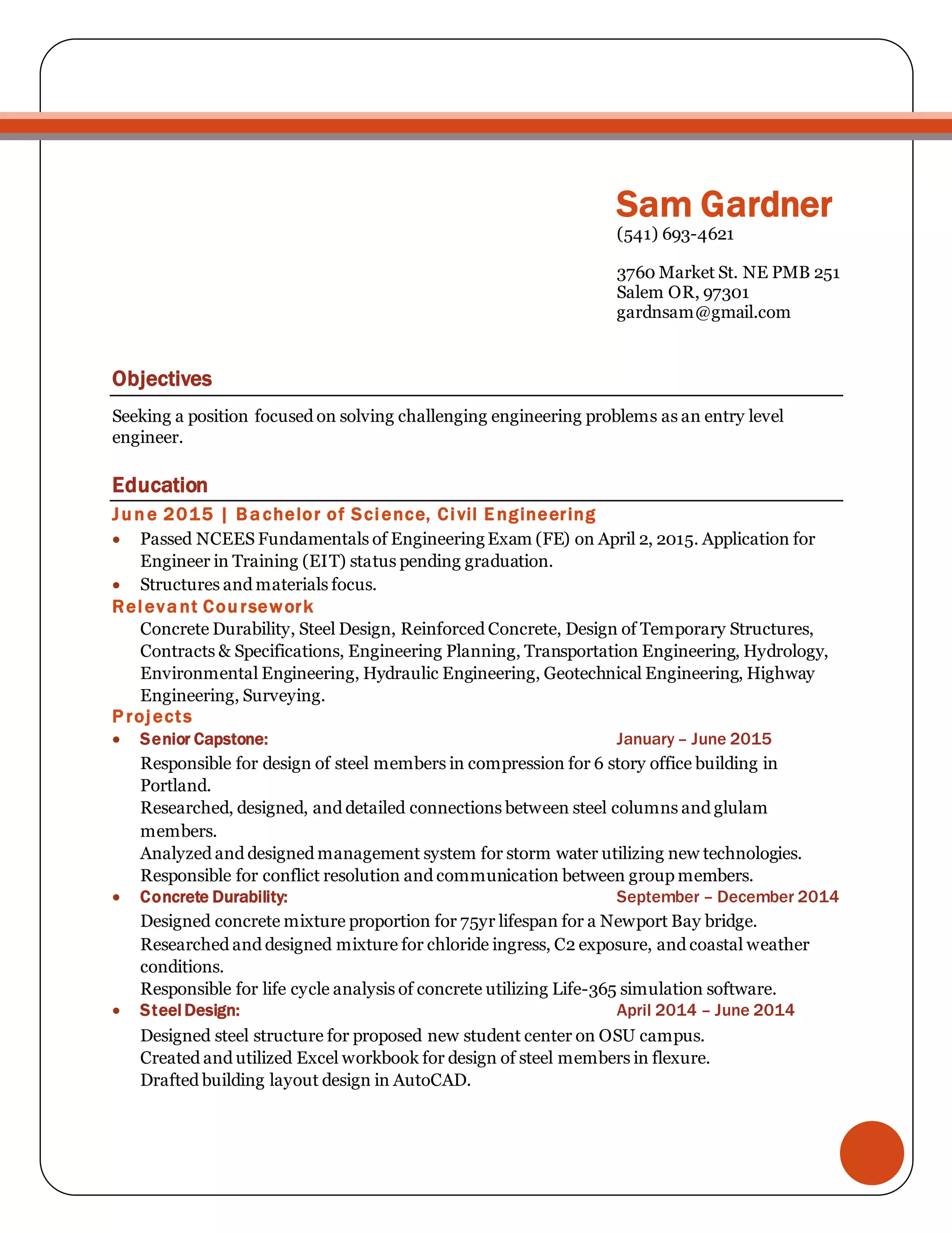 Resume 06092015 | DOCX