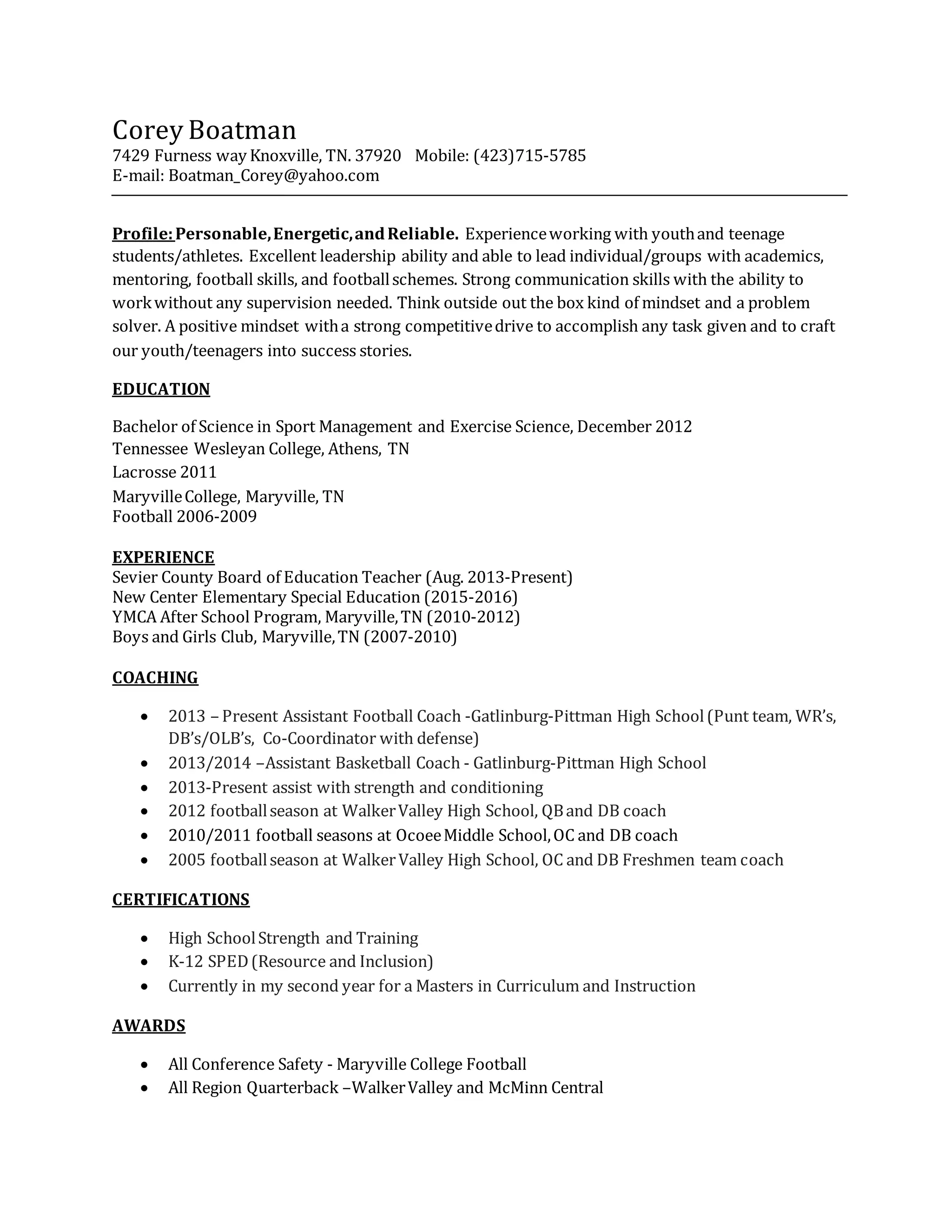 Corey Boatman-Resume new | DOCX