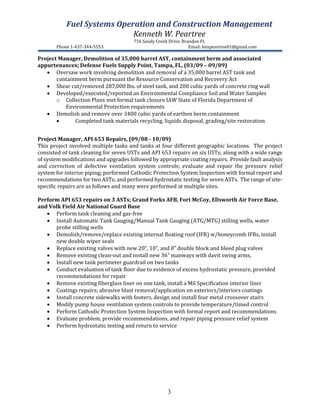 Resume for Kenneth Peartree (Full) | PDF