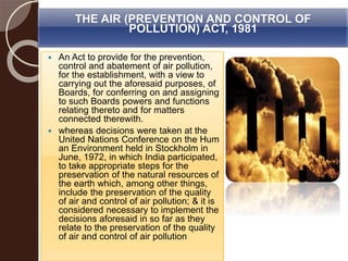 environmental laws | PPTX