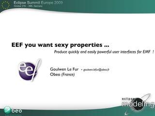 EEF You Want Sexy Properties ... | ODP