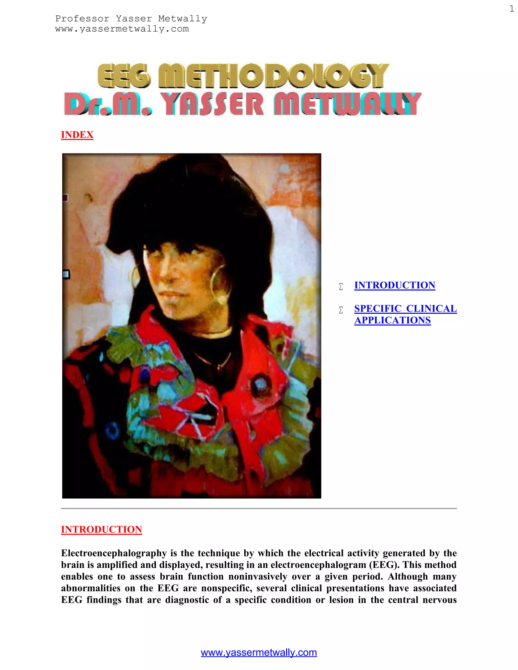 Textbook of electroencephalography | PDF