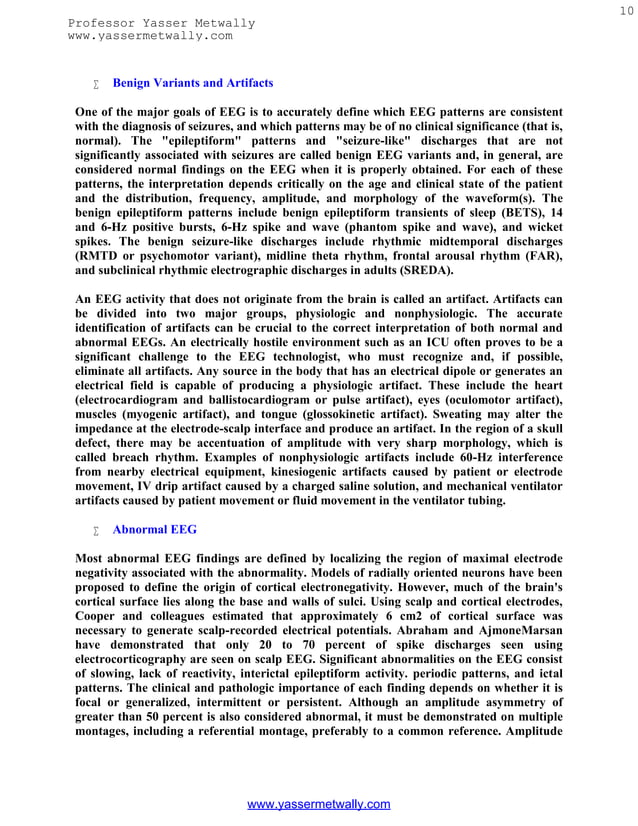 Textbook of electroencephalography | PDF