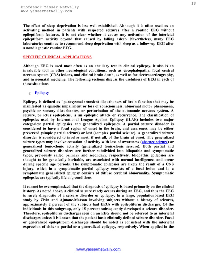 Textbook of electroencephalography | PDF