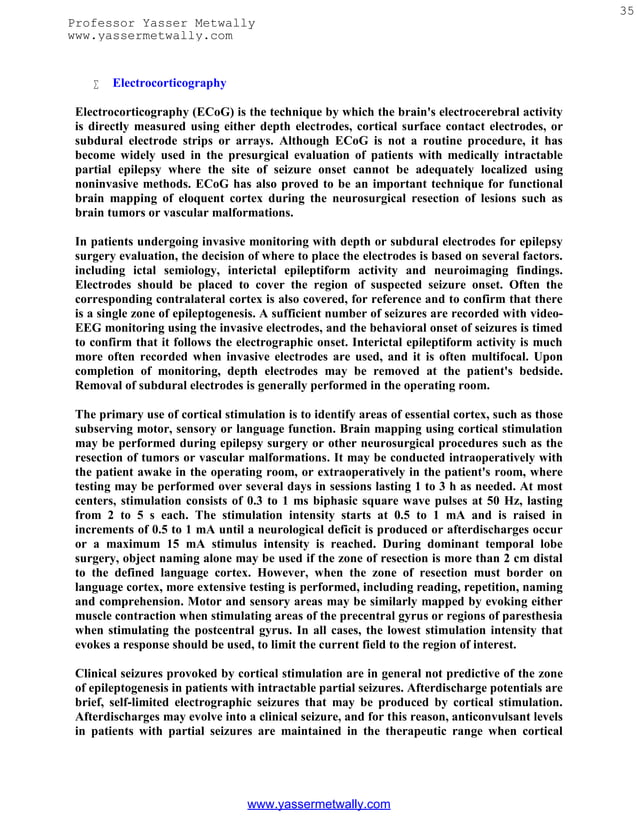 Textbook of electroencephalography | PDF