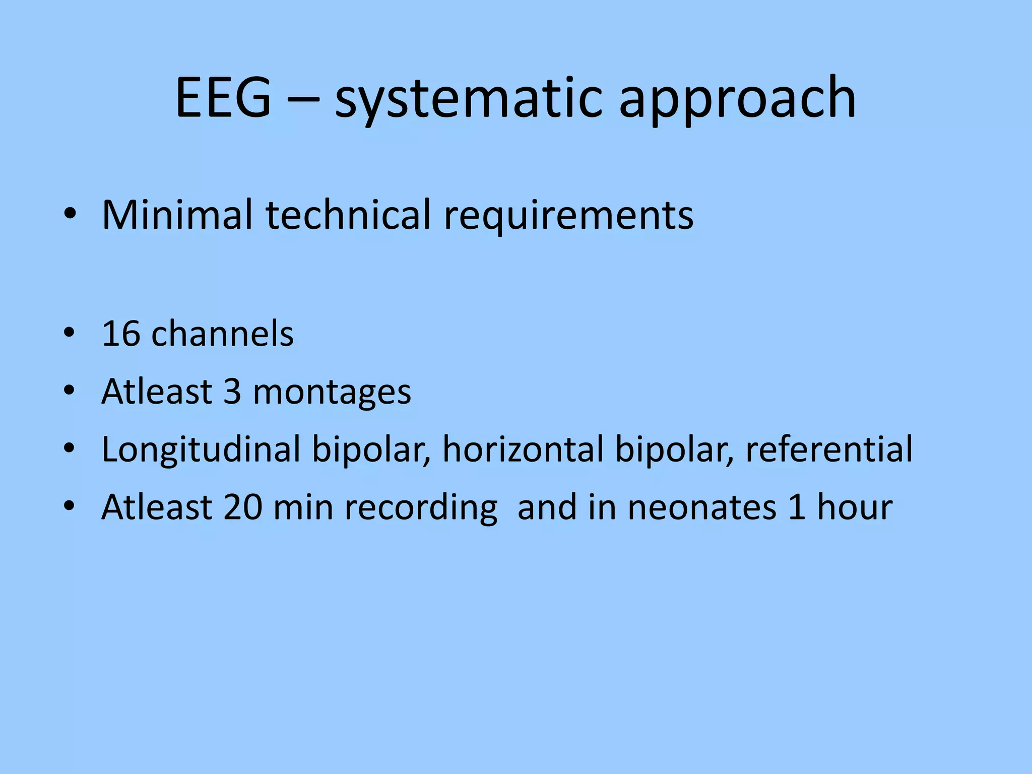 Eeg in pediatric (DNB PEDIATRIC) | PPTX