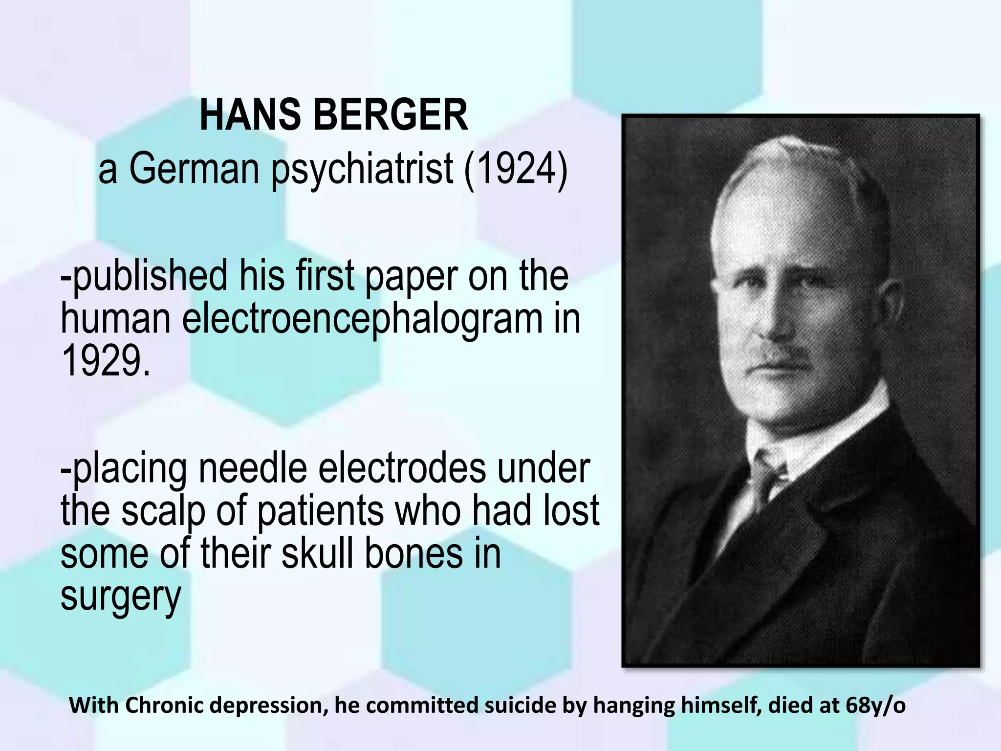 ELECTROENCEPHALOGRAM/ ELECTROENCEPHALOGRAPHY | PPTX