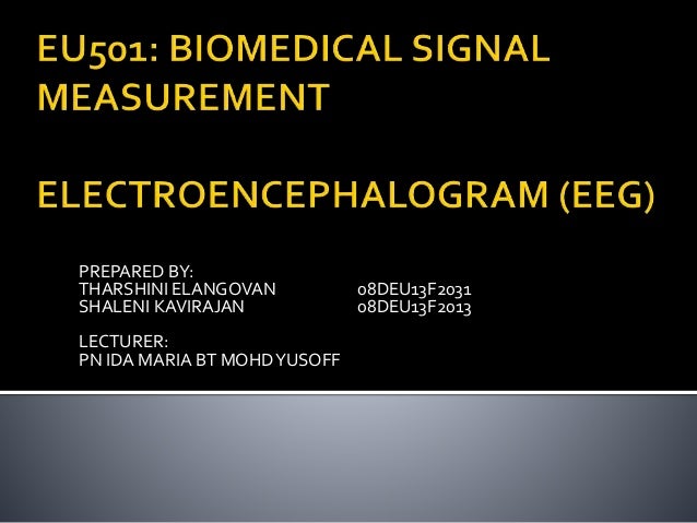Electroencephalogram Suffix