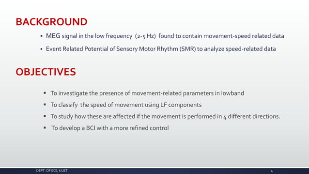 Eeg based classification | PPTX | Technology & Computing