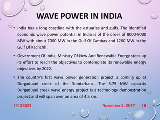 Wave Power | PPTX