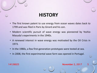 Wave Power | PPTX