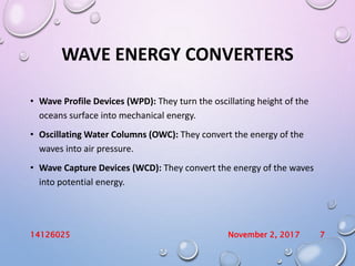 Wave Power | PPTX
