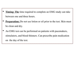Practical: EEG and EMG nerve conduction. | PPTX
