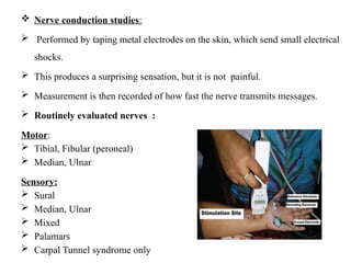 Practical: EEG and EMG nerve conduction. | PPTX