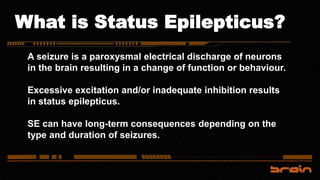 EEG and Status Eplilepticus by Tania Farrar | PPTX