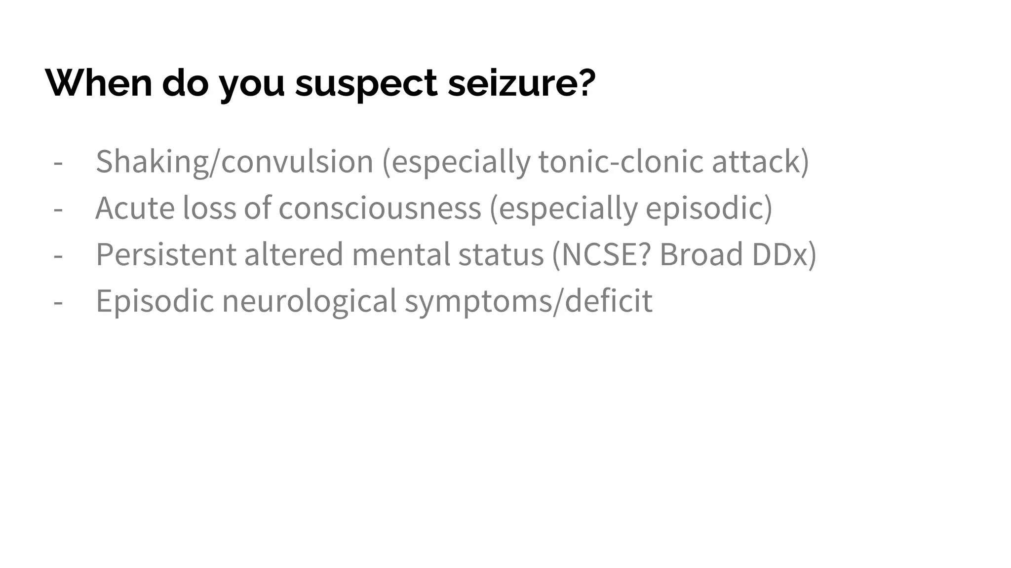 Introduction to seizure, epilepsy and EEG | PDF