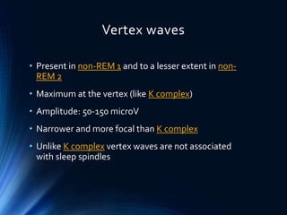 EEG of Children and Sleep | PPTX