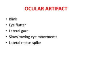 EEG artifacts | PPTX
