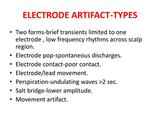 EEG artifacts | PPTX
