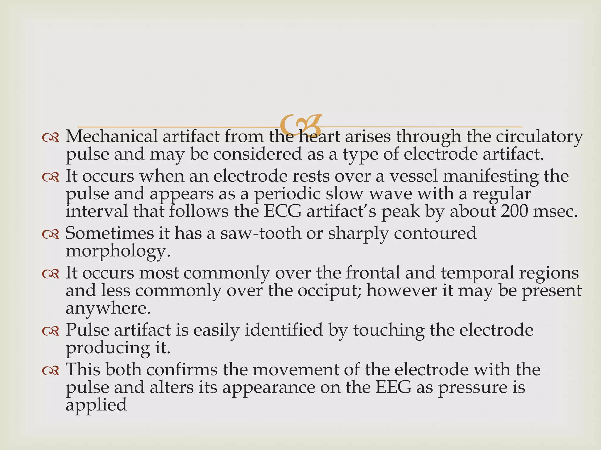 EEG artifacts | PPTX