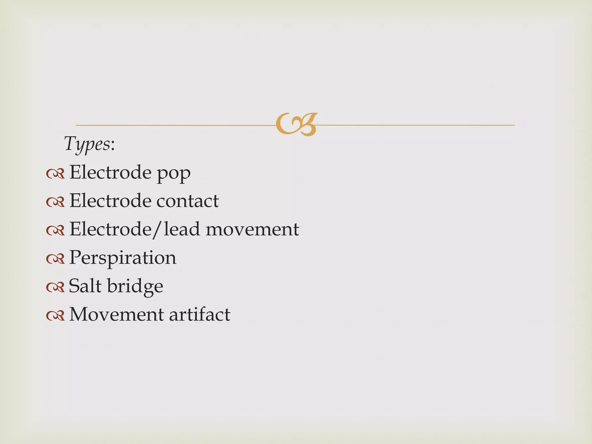 EEG artifacts | PPTX