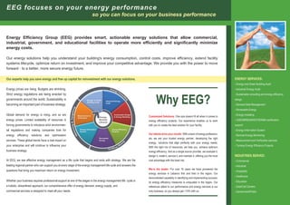 EEG - Energy Efficiency Group Brochure | PDF