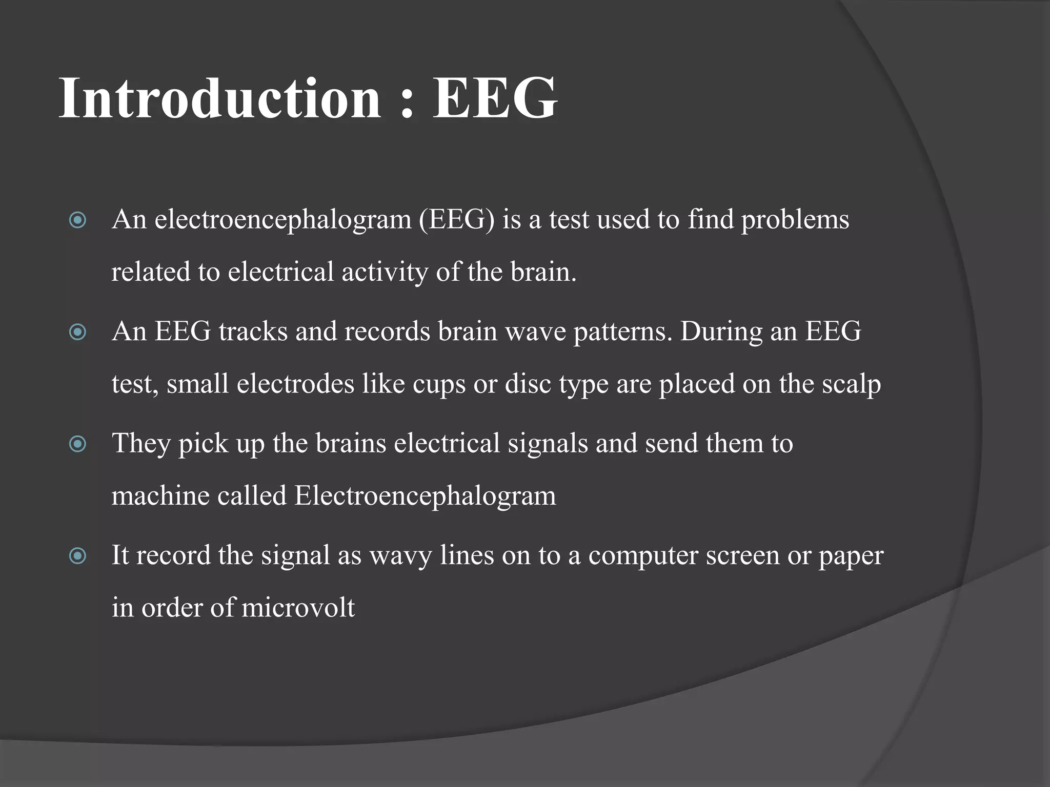 Eeg & ecg | PPTX