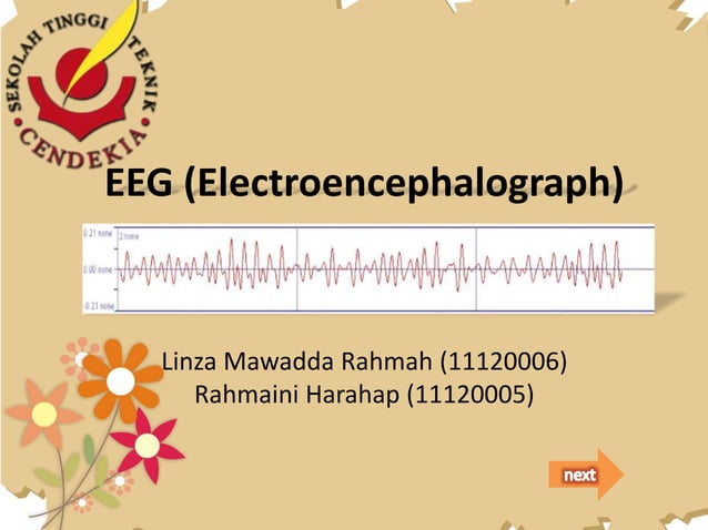 Eeg (electroencephalograph) | PPTX