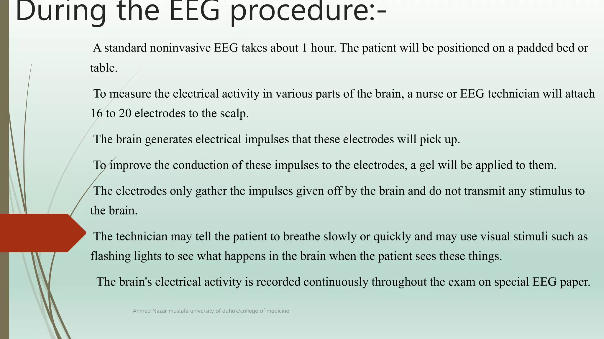 EEG (electroencephalogram) | PPTX