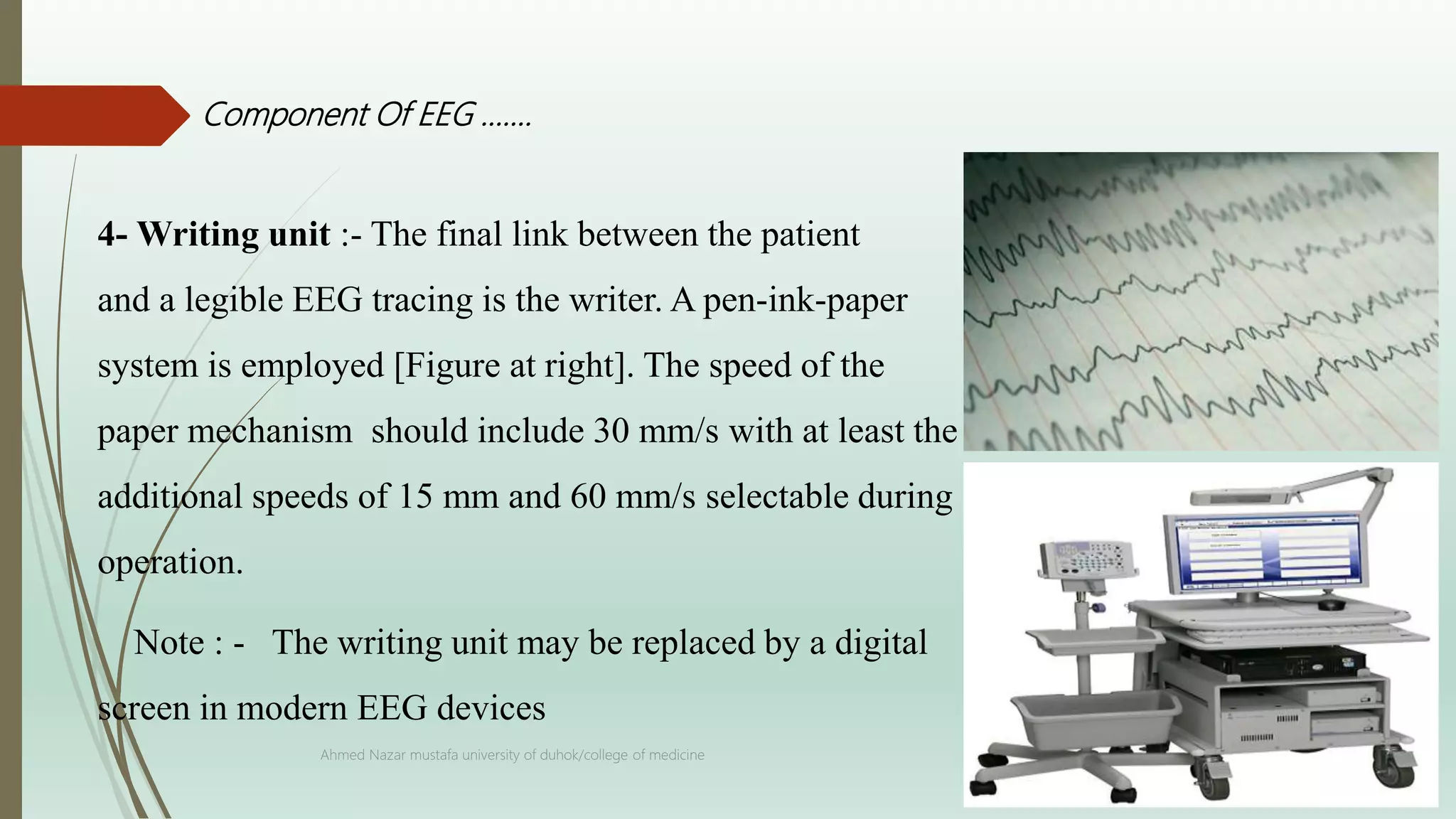 EEG (electroencephalogram) | PPTX