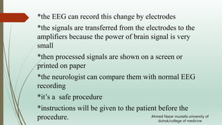 EEG (electroencephalogram) | PPTX