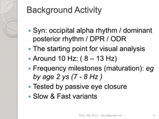 EEG for sleep lab | PPTX