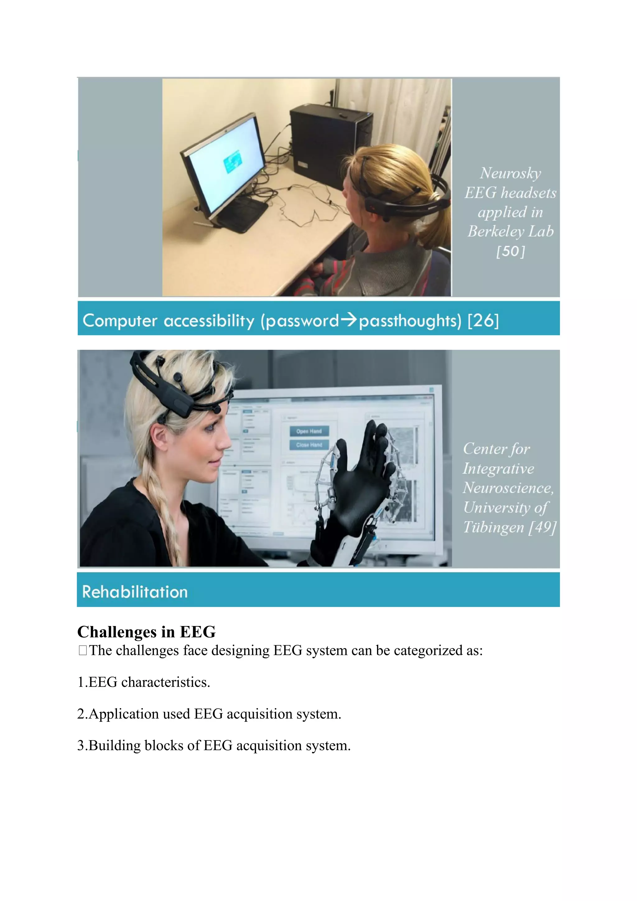 Eeg importance and challenges | PDF