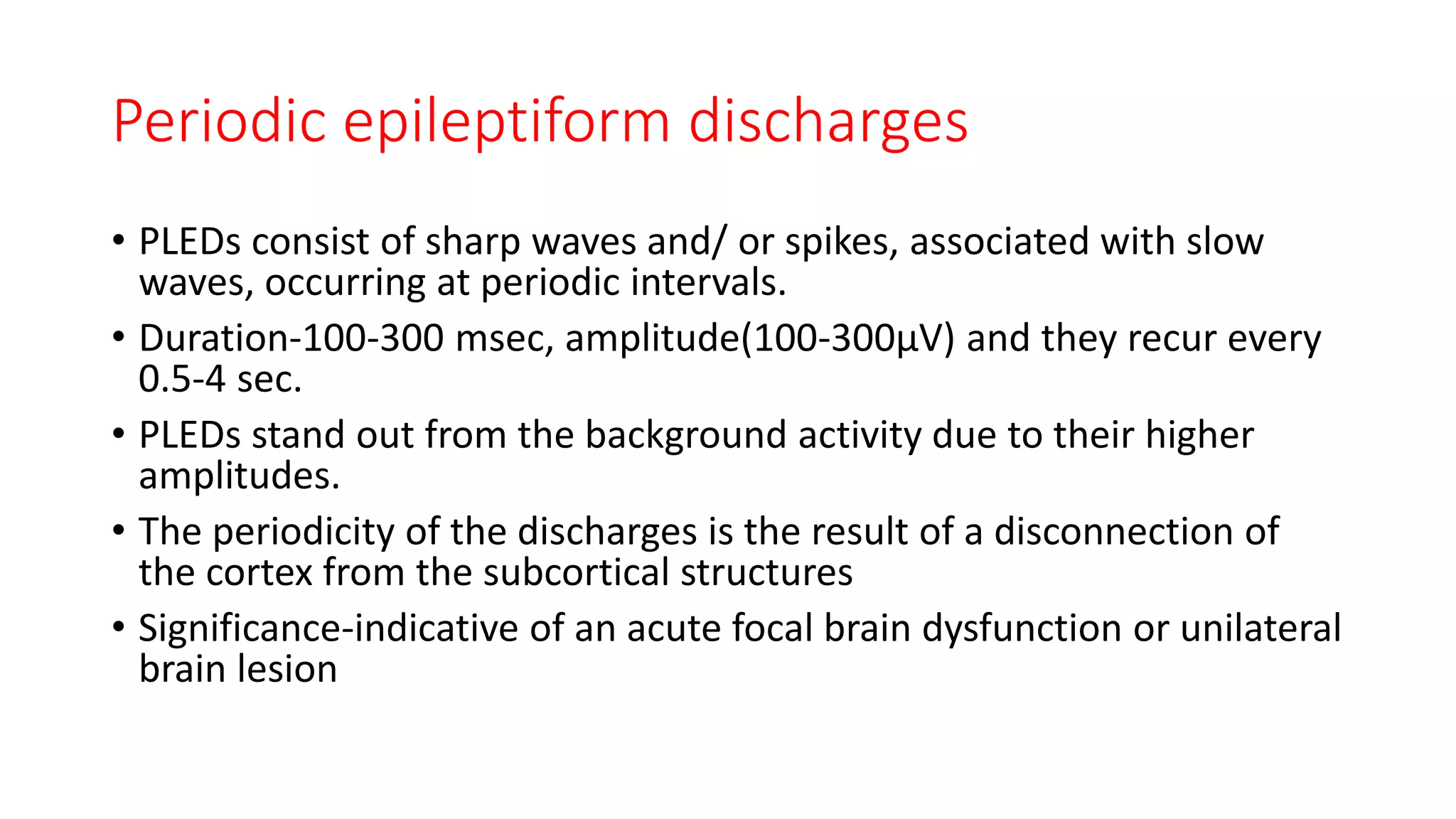Eeg in encephalopathy | PPTX