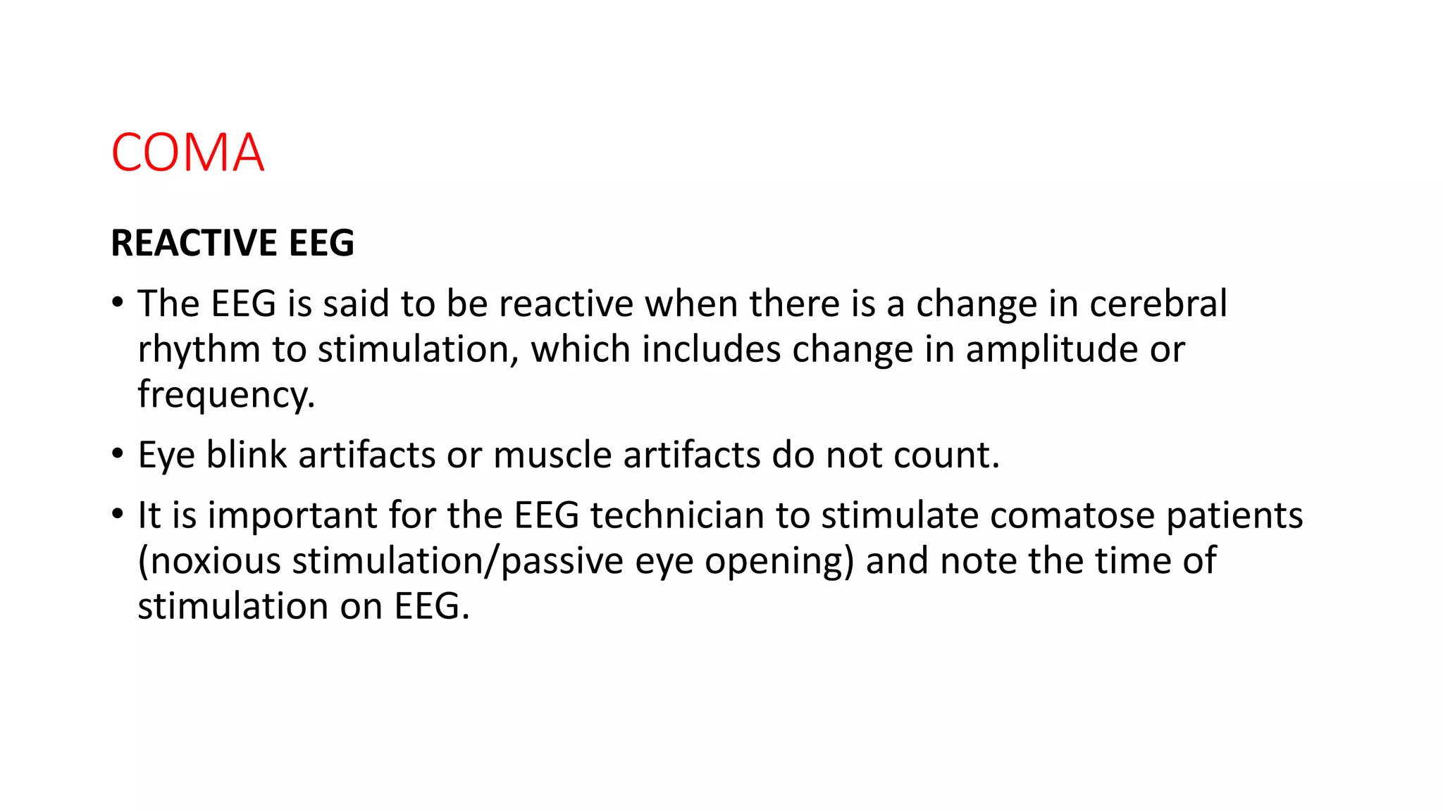 Eeg in encephalopathy | PPTX