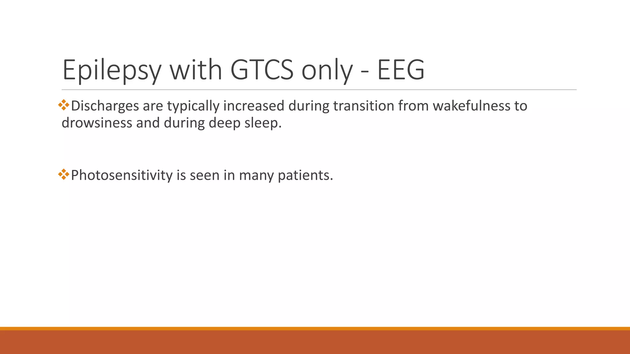 EEG in idiopathic generalised epilepsies | PPTX